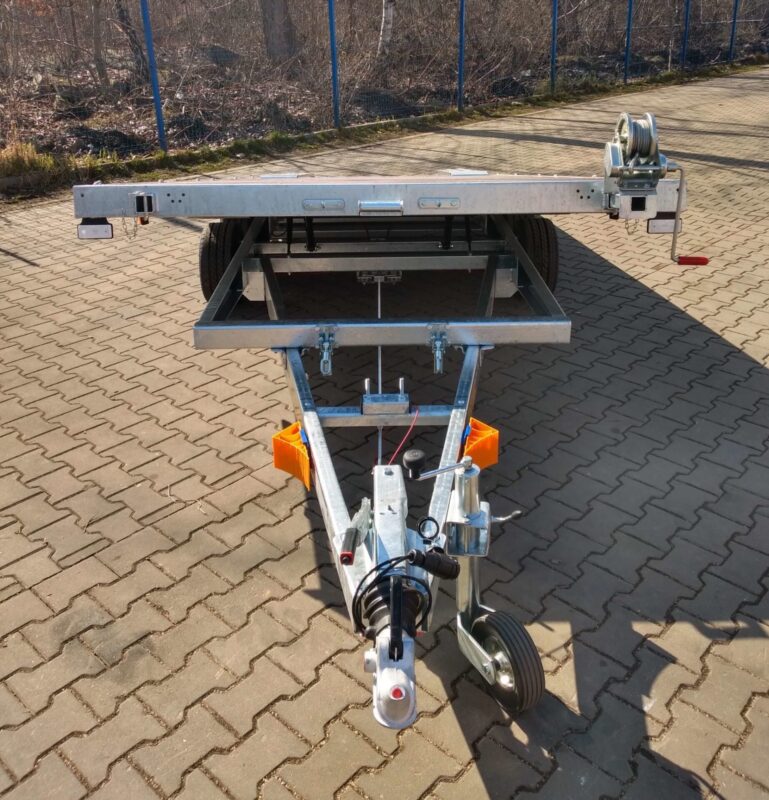 Kjøp Multihenger 3500 kg med aluminiumsgulv og tipp | Biltransporthengere