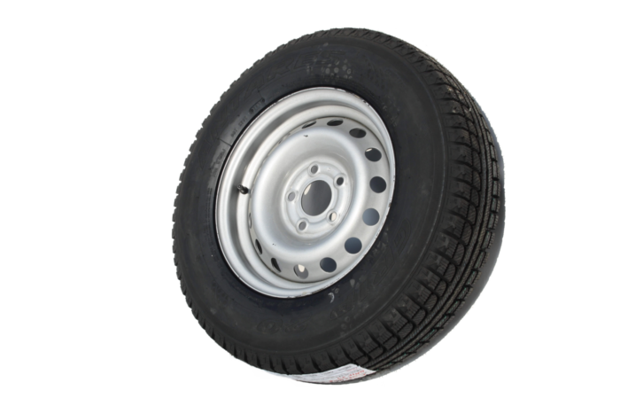 Kjøp M/S Dekk + felg 14-tommer, 5 bolter, 185 R 14 C, (Friksjon ...