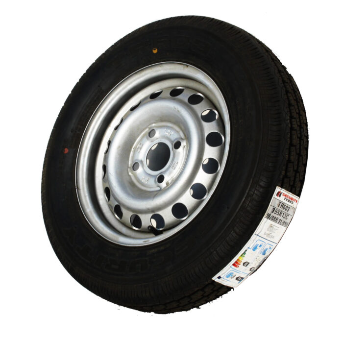 Kjøp Reservedekk - Sommerdekk + felg 13 tommer, 4 bolter, 155 R / 13 ...